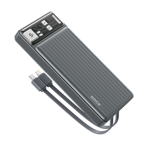 Внешний аккумулятор (Power Bank) ROCK P91-92-96-98 MAIN купить c доставкой на OZON по низкой ...