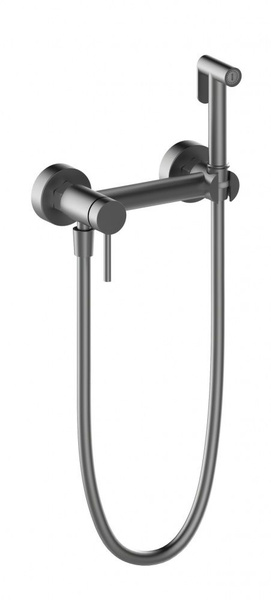 Смеситель настенный с гигиеническим душем графит VIEIR 462552-G купить на OZON по низкой цене ...