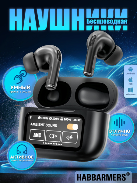 Внутриканальные Внутриканальные HABBARMERS TWS-FBS Беспроводное 32 A9 PRO купить c доставкой на ...