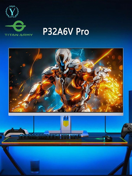Titan Army 32" Монитор P32A6V Pro, 4K/160Hz/MiniLED/FAST-IPS/HDR1000 ...