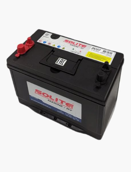Аккумулятор для лодочного мотора электромотора 12v 95 Ah Solite MARINE ...