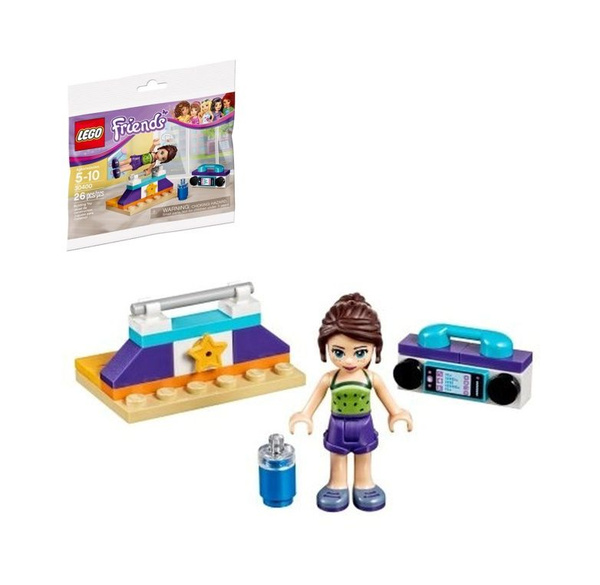 LEGO 30400 это набор для сборки минифигурки девушки, занимающейся на ...
