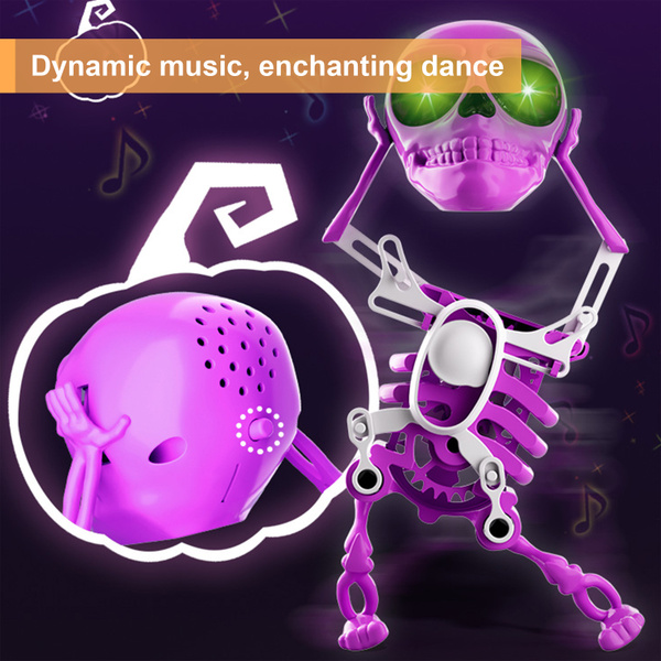 Танцующая скелетная игрушка 3D Swinging Wind Up Skeleton Desktop ...
