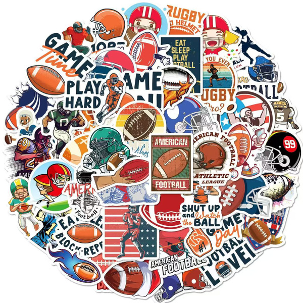 50 персонализированных наклеек NFL Super Bowl купить на OZON по низкой ...