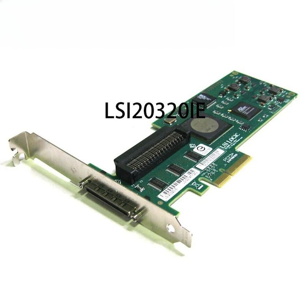 LSI Logic SCSI LVD / SE контроллер PCI Express x4 LSI20320IE 439946-001 ...