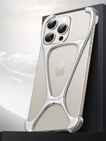 YNOT Дизайнерский премиум Чехол из Авиационной Стали для iPhone 16 ...