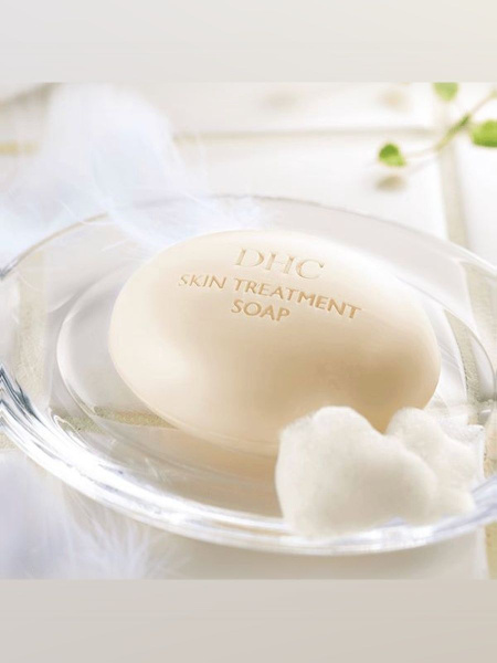 DHC Японское увлажняющее мыло для лица с коллагеном, гиалуроновой кислотой, плацентой DHC Skin ...