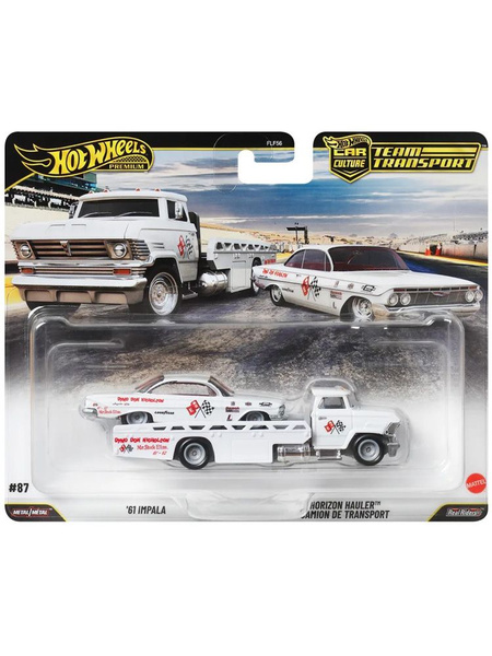 Машинка Hot Wheels Team Transport FLF56- 61 Impala & Horizon Hauler ...