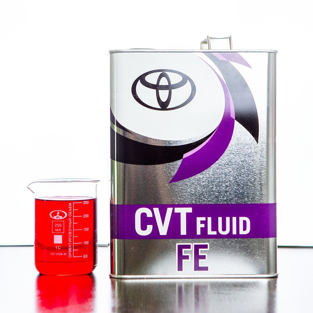 Масло трансмиссионное Toyota CVTF FE (Таиланд) 4л + перчатки, жидкость ...