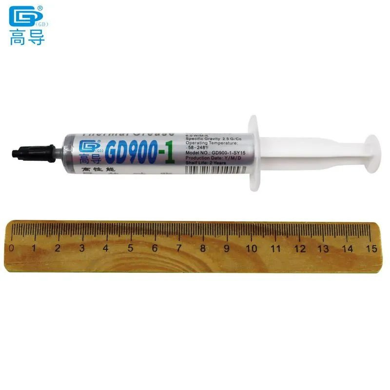 Термопаста GD900-1 15 гр , 6 Вт/мК для компьютера, процессора, ноутбука ...
