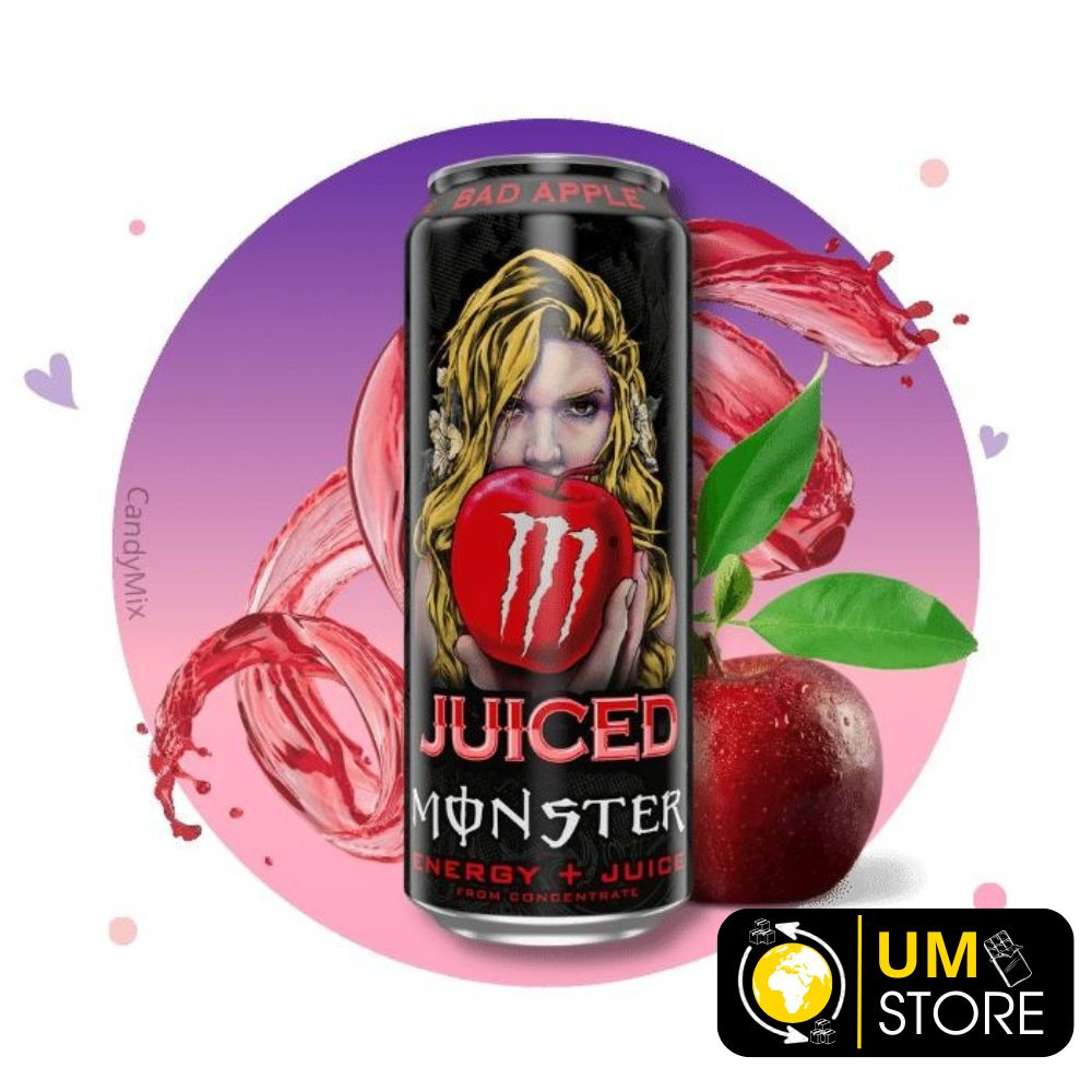 Энергетики Monster Energy Bad Apple 12x500мл / Европа - купить с ...
