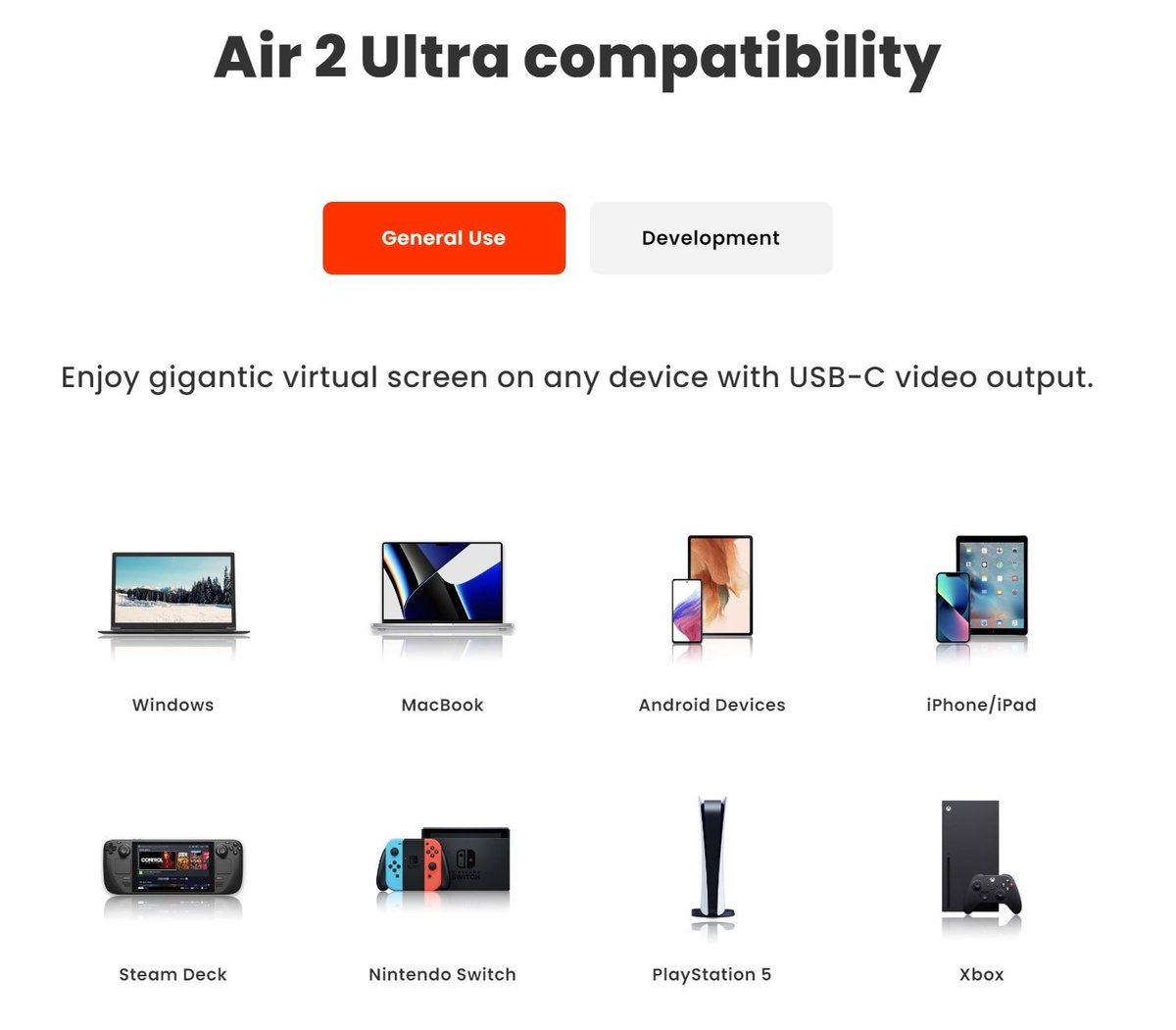 Очки виртуальной реальности XREAL Air 2 Ultra купить на OZON по низкой ...