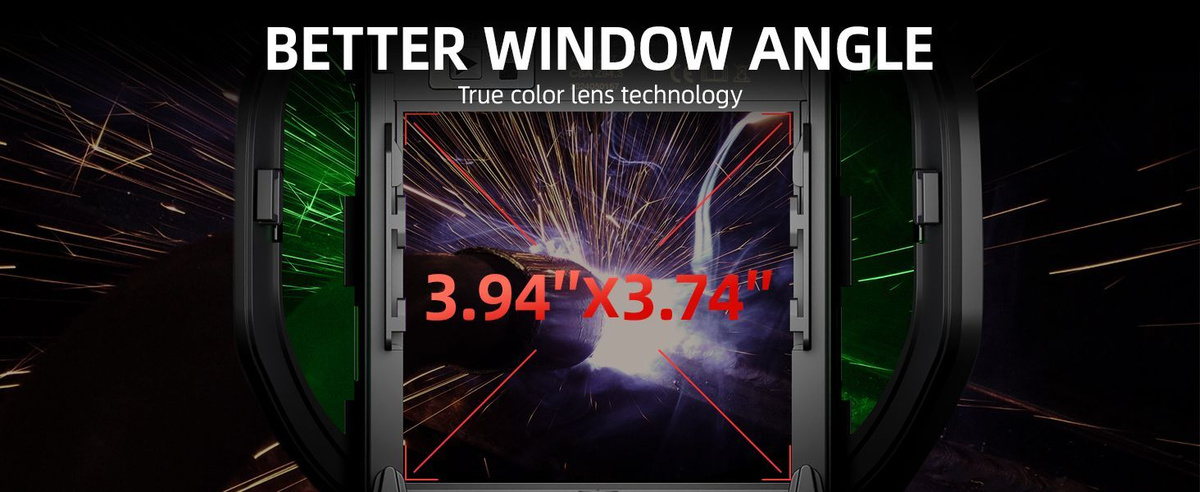 Маска сварочная хамелеон ANDELI MOON LED модель экран большой, а цвета реалистичные, Длительное ...