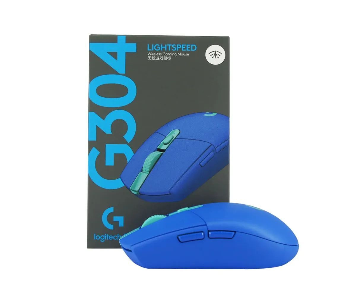 Игровая мышь беспроводная Logitech G беспроводная G304-1-1-1-1-1 , салатовый,304 купить c ...