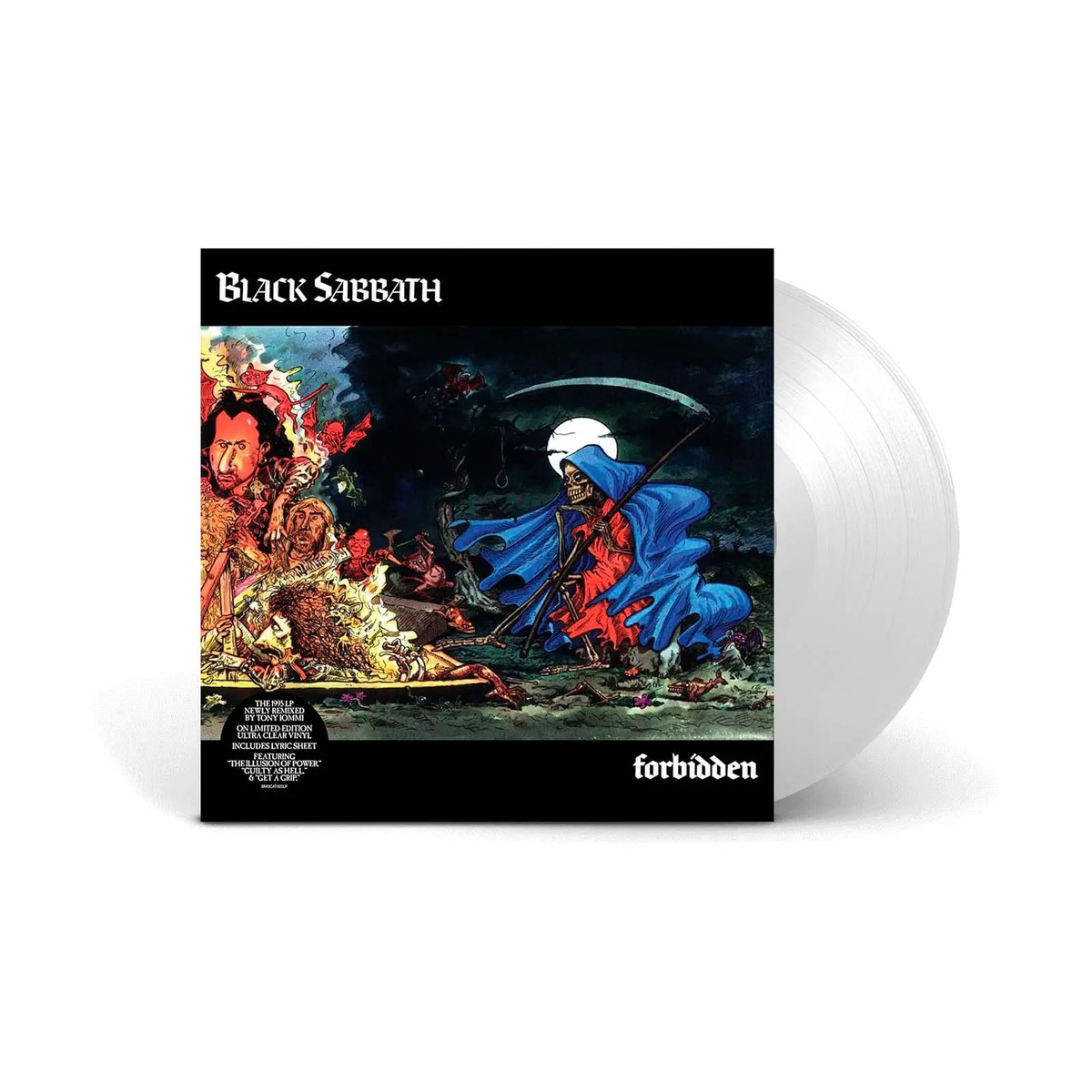 BLACK SABBATH - FORBIDDEN (LP ultra clear) виниловая пластинка купить ...