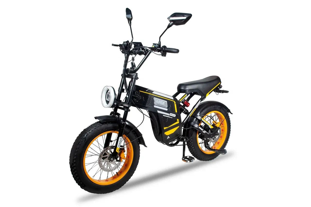 Электровелосипед для взрослых MINAKO APEX 2025 Красный купить на OZON по низкой цене (2153867054)