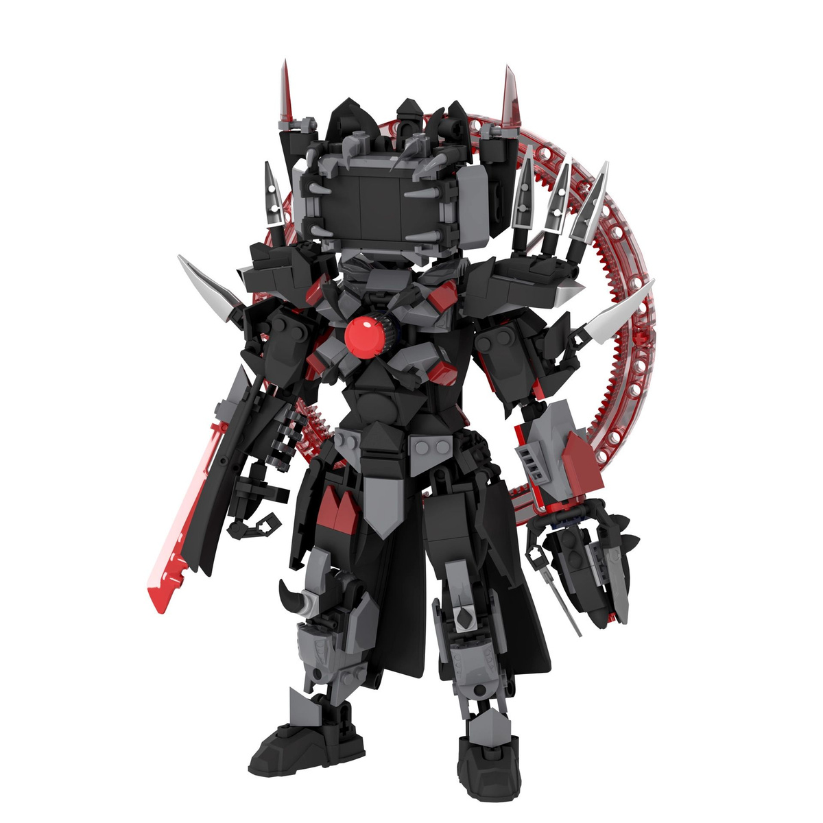 Пластиковый конструктор/Skibidi toilet,Doomsday Watcher,28cm купить на ...