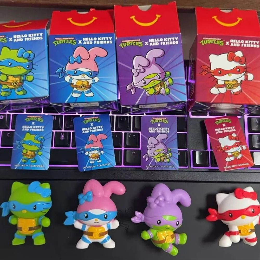 Игрушка от McDonald's: Teenage Mutant Ninja Turtles Hello Kitty And ...