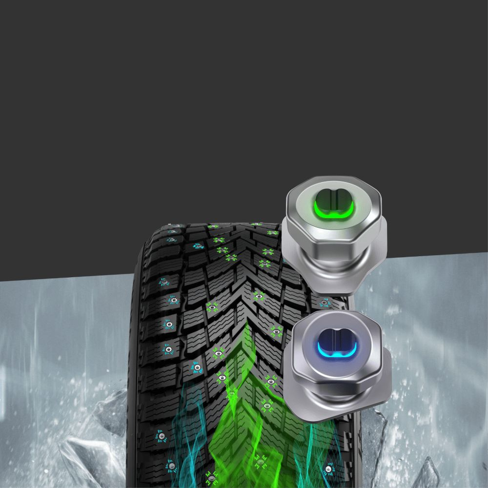 Ikon Tyres Autograph Ice 10 SUV Шины зимние 225/60 R18 104T Шипованные TS78140 (3121755741)