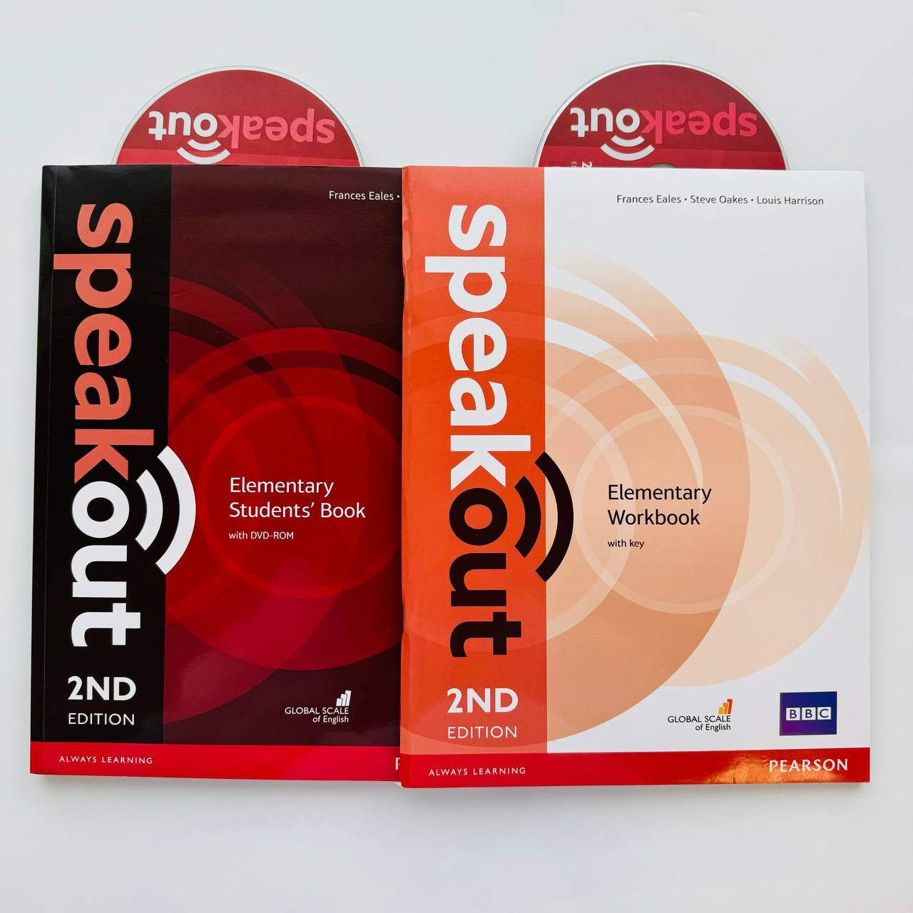 Speakout Elementary. ПОЛНЫЙ КОМПЛЕКТ: Student's Book + Workbook + CD/DVD (2nd edition) / Speak ...