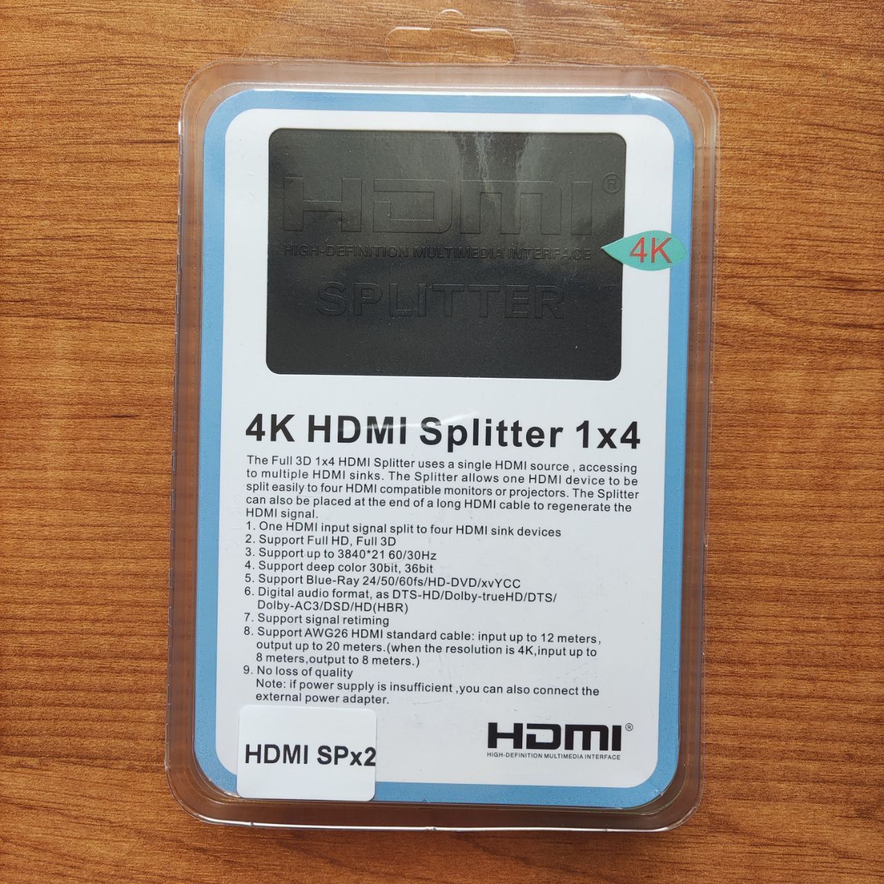 HDMI делитель на 4xHDMI сплиттер 1 вход - 4 экрана купить на OZON по ...