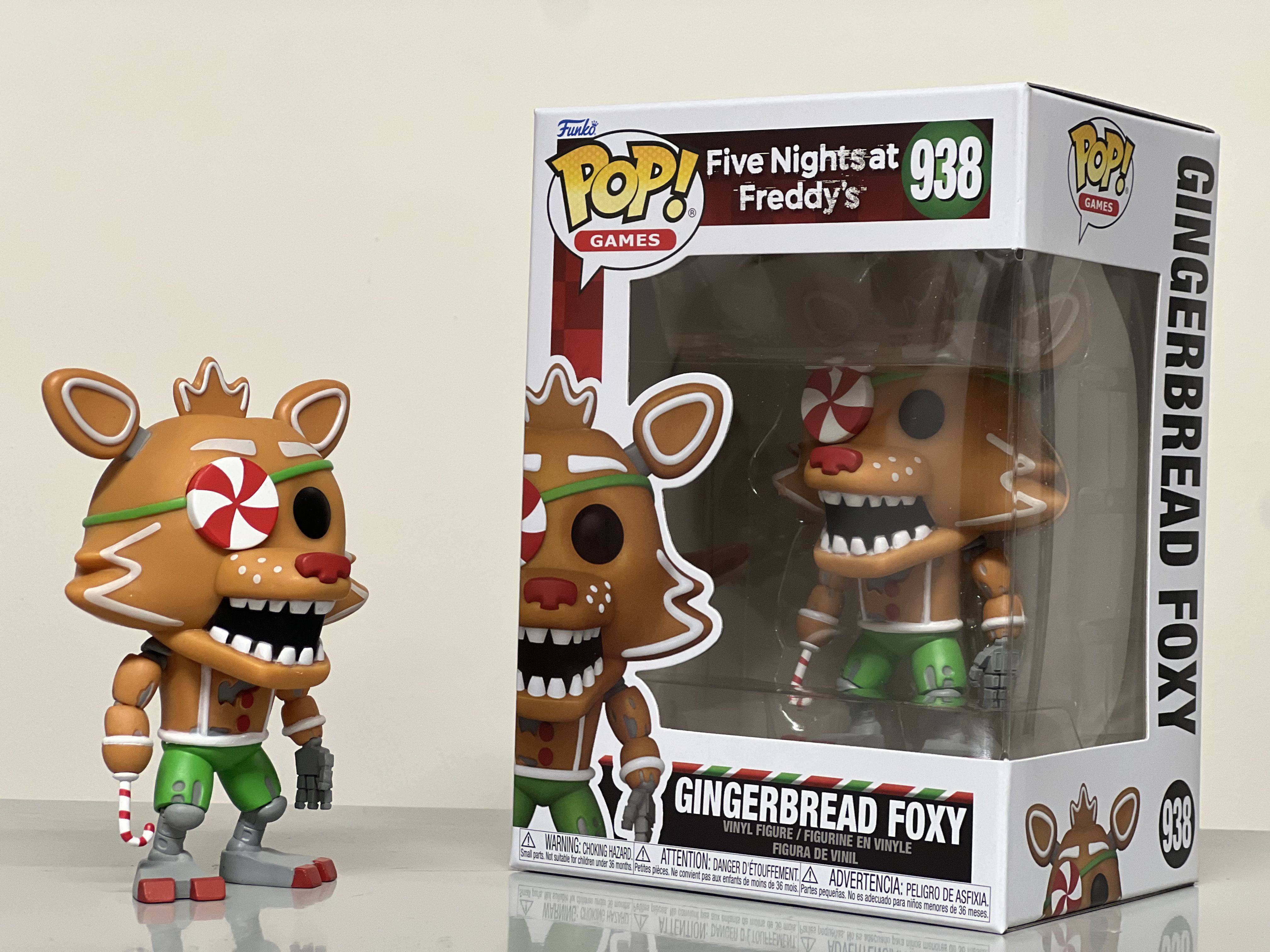 Фигурка Funko Pop! Fnaf: Gingerbread Foxy Five Nights at Freddy's ...
