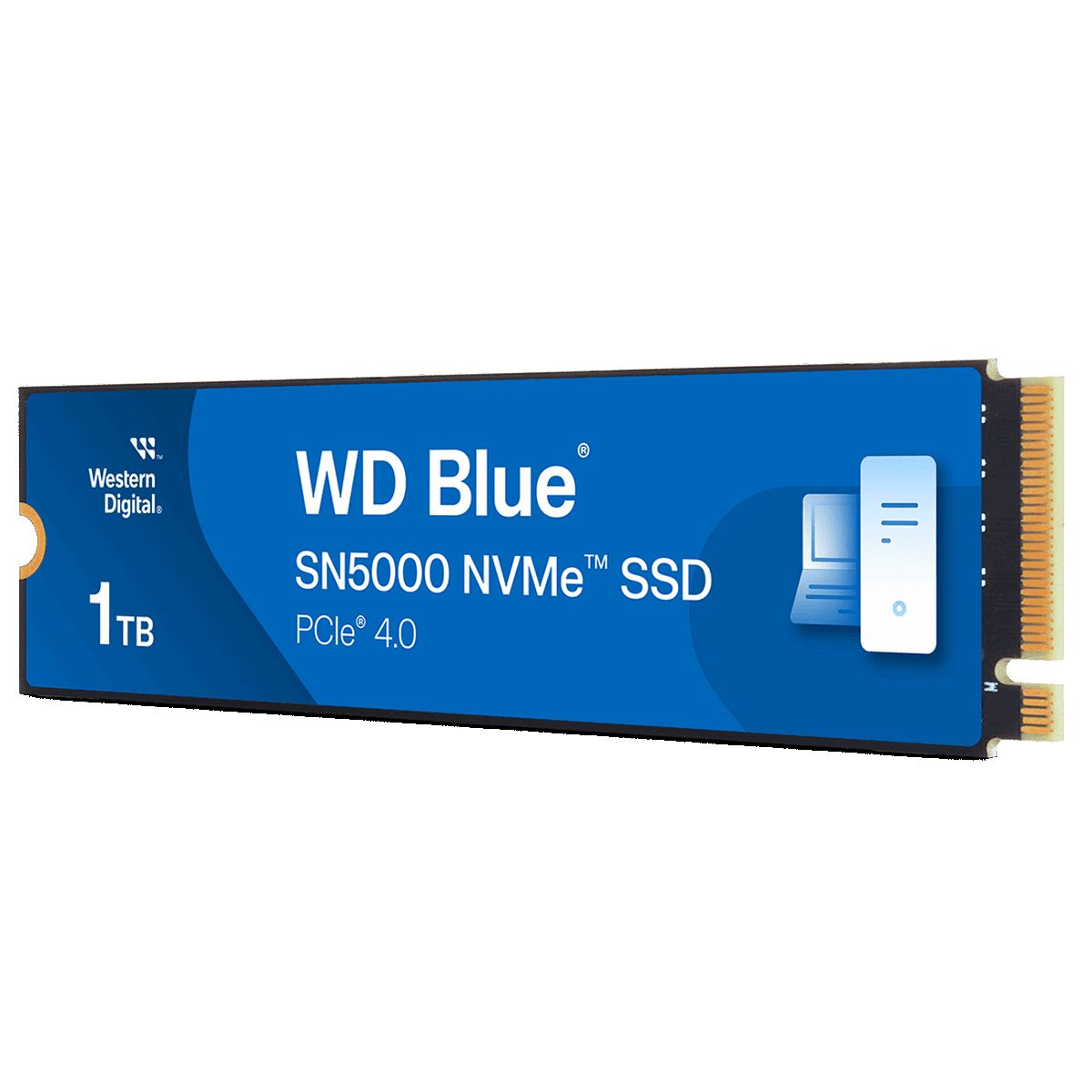 1 ТБ Внутренний SSD-диск Western Digital 2280 SN5000 M.2 (WDS100T4B0E ...