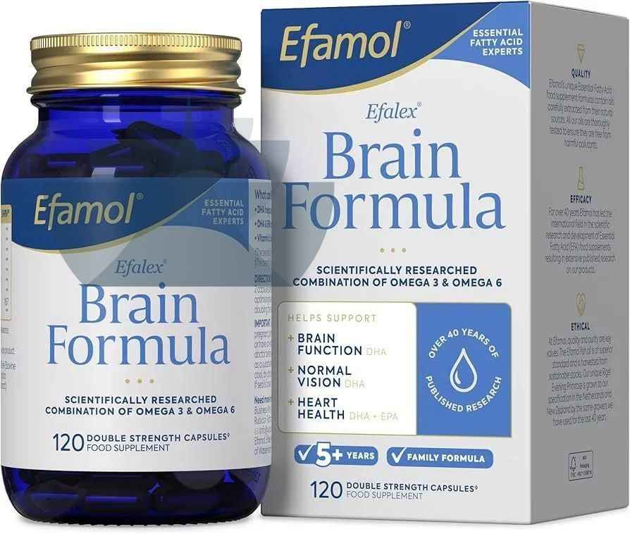 Efamol (Efalex) Brain Formula (Эфамол в капсулах), 60 шт Англия купить ...