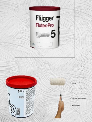 Flugger Flutex Pro 5 Акриловая краска с повышенной кроющей способностью ...