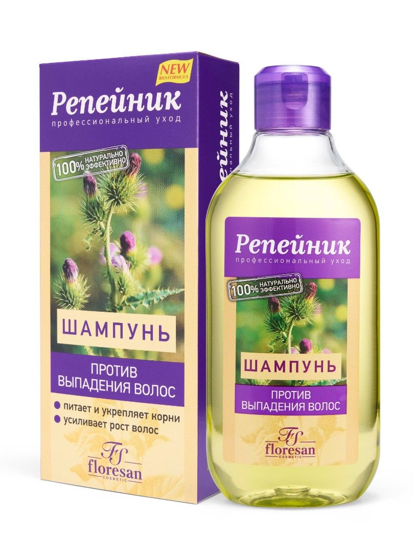 Floresan РЕПЕЙНИК Шампунь против выпадения волос 250мл Ф-80 купить на ...