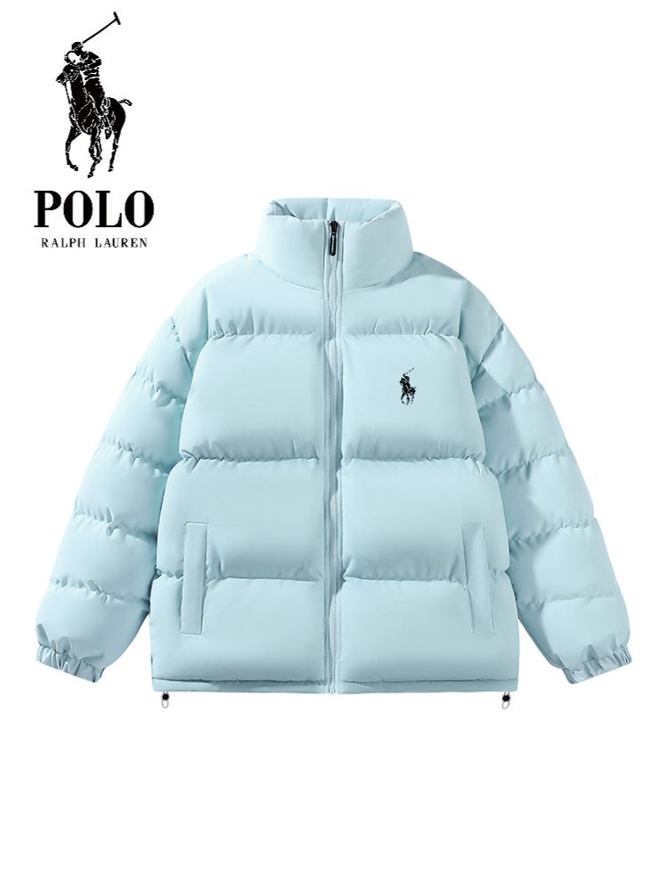 Пуховик Мужской, Женский Polo Ralph Lauren Карманы, Значки бронза ...