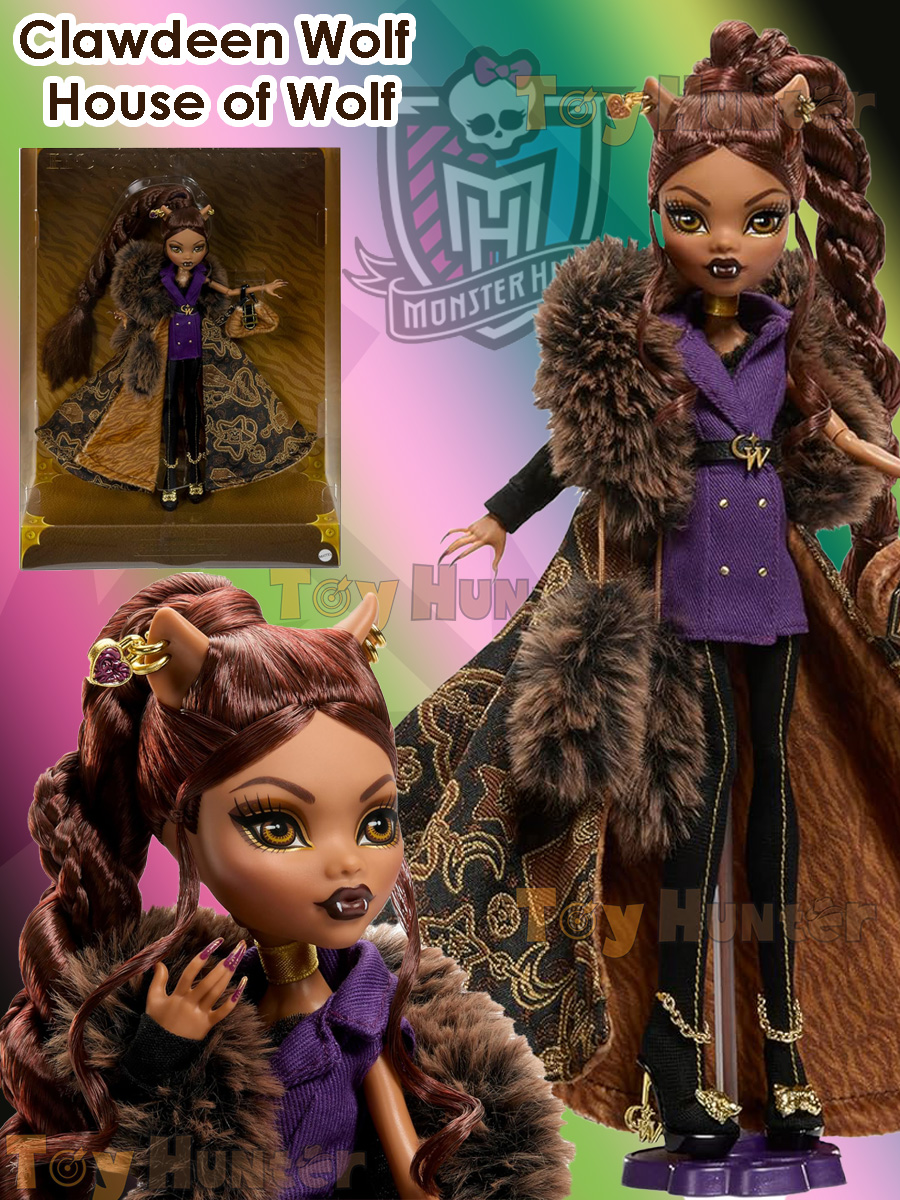 Коллекционная кукла Monter High Clawdeen Wolf House of Wolf Дом Клодин ...