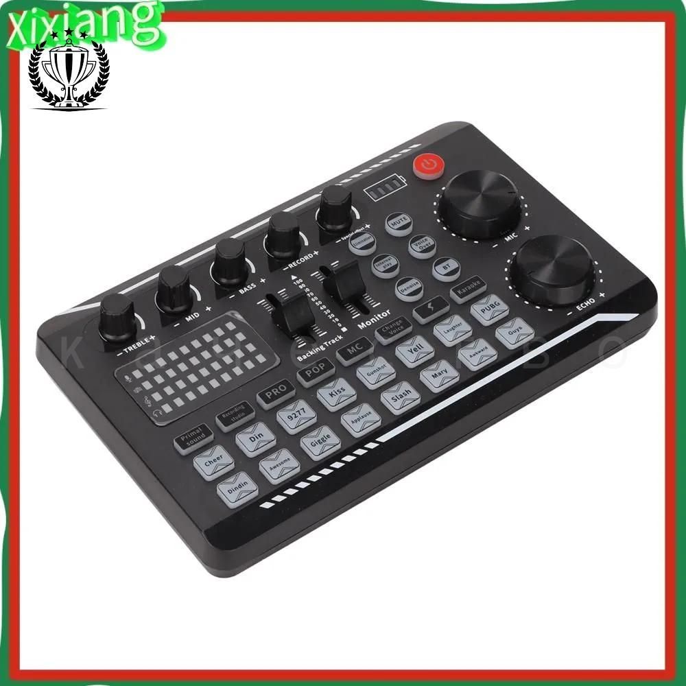 GM USB Live Sound Card, DJ микшер с 16 эффектами и интеллектуальным ...