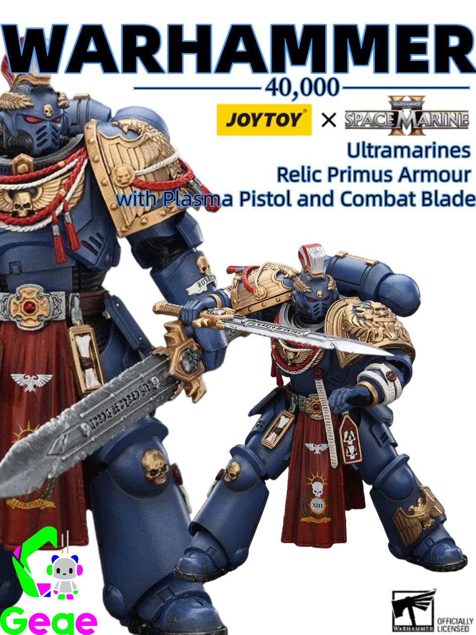 GAEA JOYTOY Warhammer Space Marine ll 40K Ultramarines Relic Primus ...