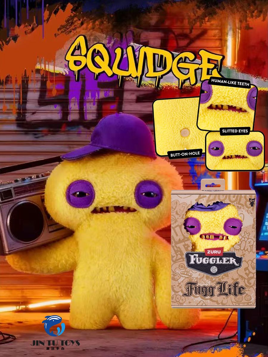 фугглер оригинал Fuggler Fugg Life Squidge / Этот плюшевый зубастый ...