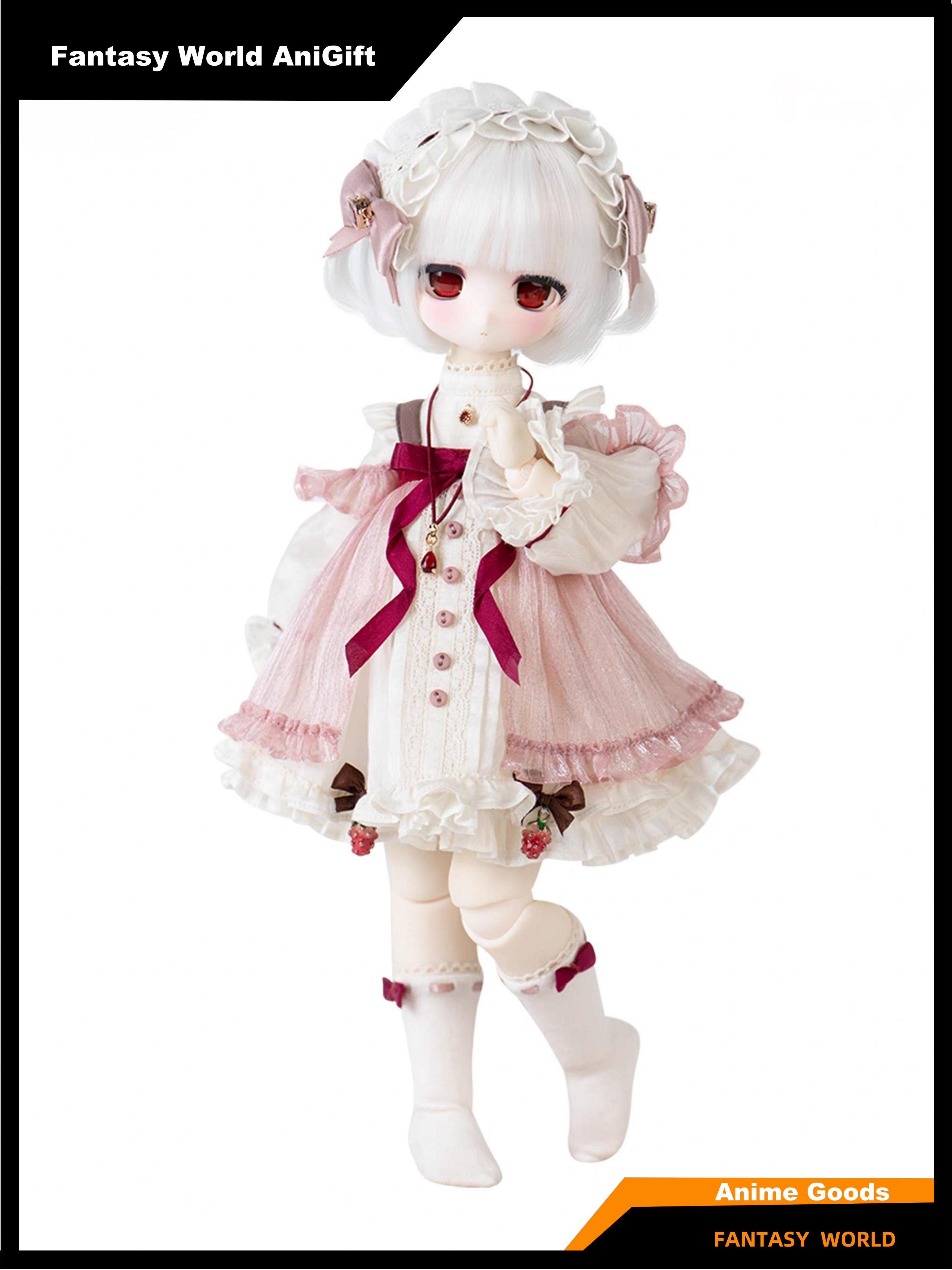 Шарнирная кукла / Tinyfox Strawberry Animated BJD 6-point doll ...
