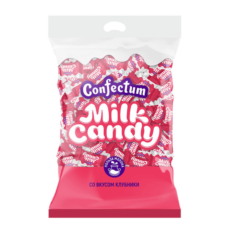 Молочная таблетированная конфета Confectum Milk Candy со вкусом ...