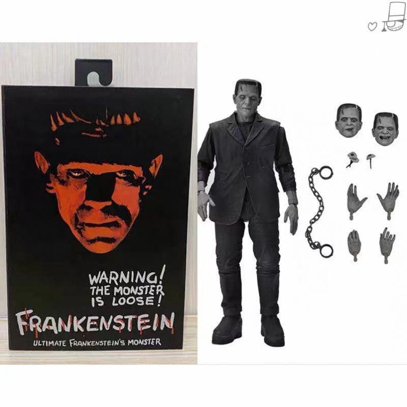 NECA Frankenstein Color Version 7-дюймовая шарнирная фигурка модель ...
