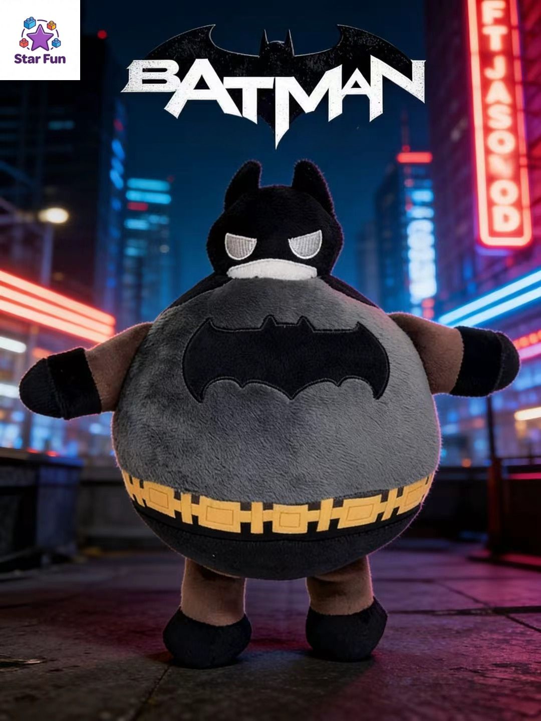 Мягкая Игрушка Fat Jason Todd / Fat Batman Plush 25CM купить на OZON по ...