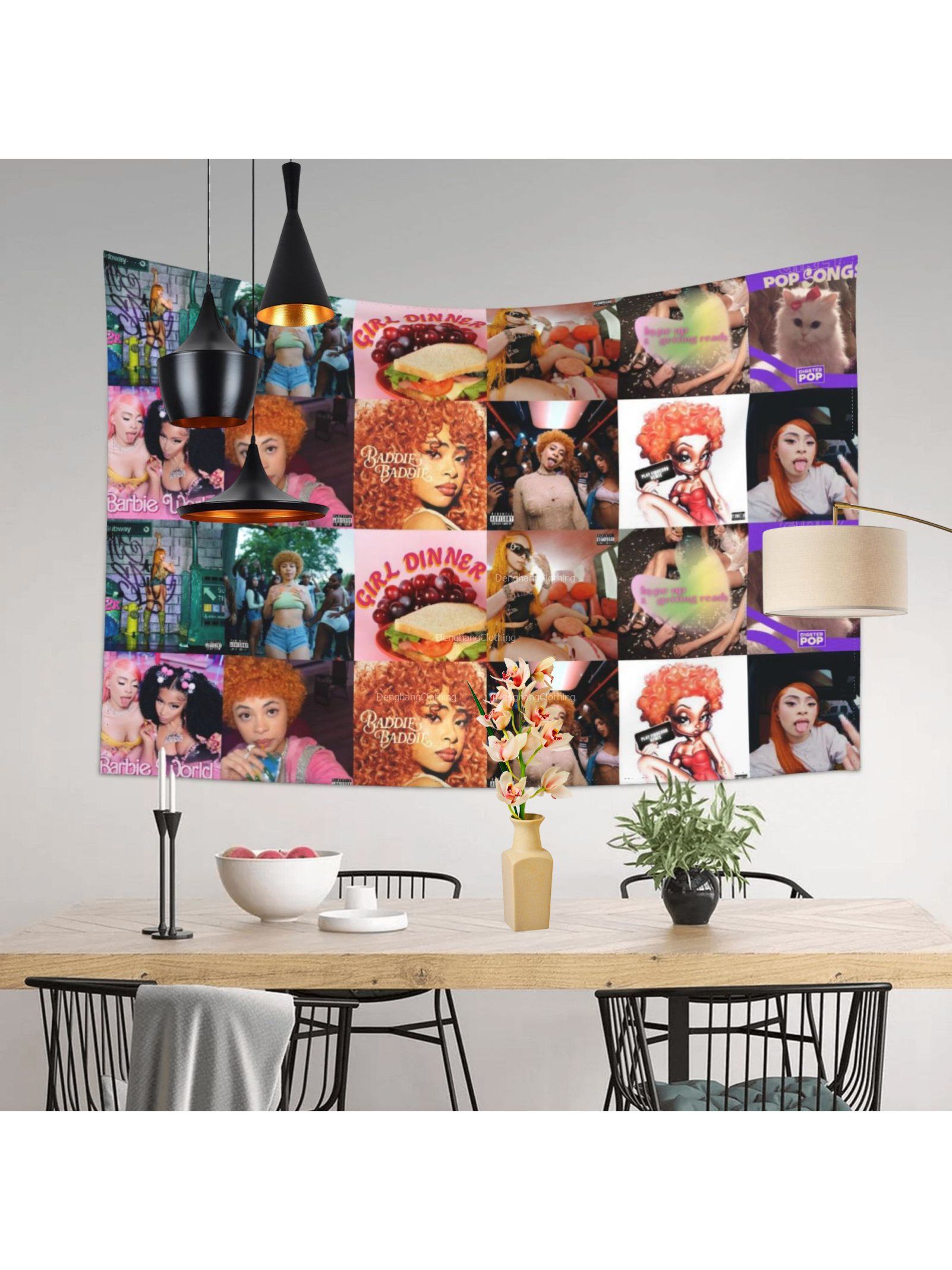 Флаг плакат баннер Ice Spice Pattern 150cm X 100cm купить на OZON по ...