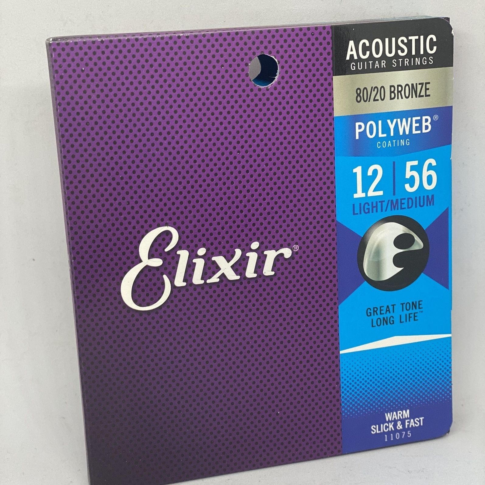 Elixir 11075 12-56 Струны для акустической гитары купить на OZON по ...