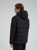 Пуховик Мужской Urban Fashion for Men Капюшон, Карманы черный капюшон ...
