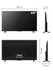 TCL Телевизор 43T6C QLED 43″ 4K UHD, черный, черный матовый купить на ...