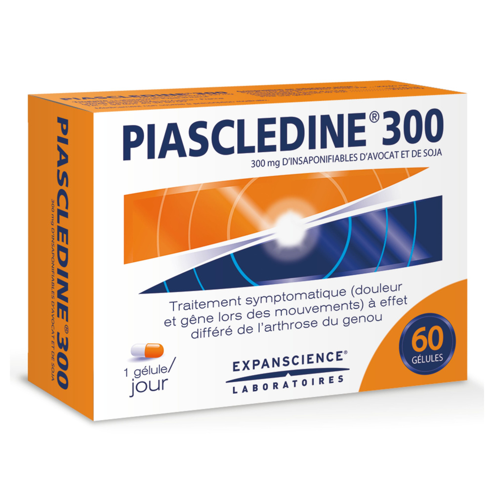 PIASCLEDINE 300 Неомыляемый экстракт авокадо и сои, 60 таблеток ...