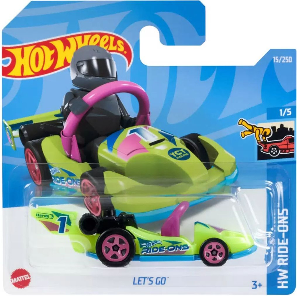 Hot Wheels Lets Go Коллекционная модель 1:64 - купить с доставкой по ...