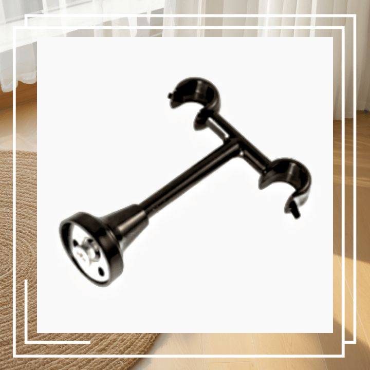 Двухрядный открытый потолочный кронштейн для металлического карниза D19 ...