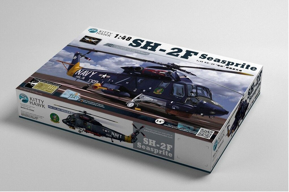 Kitty Hawk 80122 1/48 SH-2F Модель Seasprite в сборе - купить с ...
