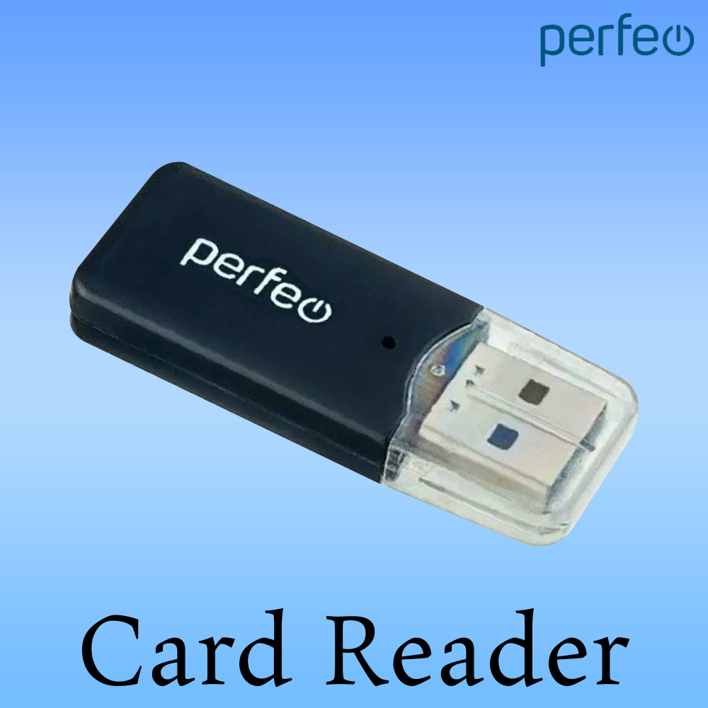 Card Reader Perfeo USB / переходник для microSD карт / картридер - купить с доставкой по ...