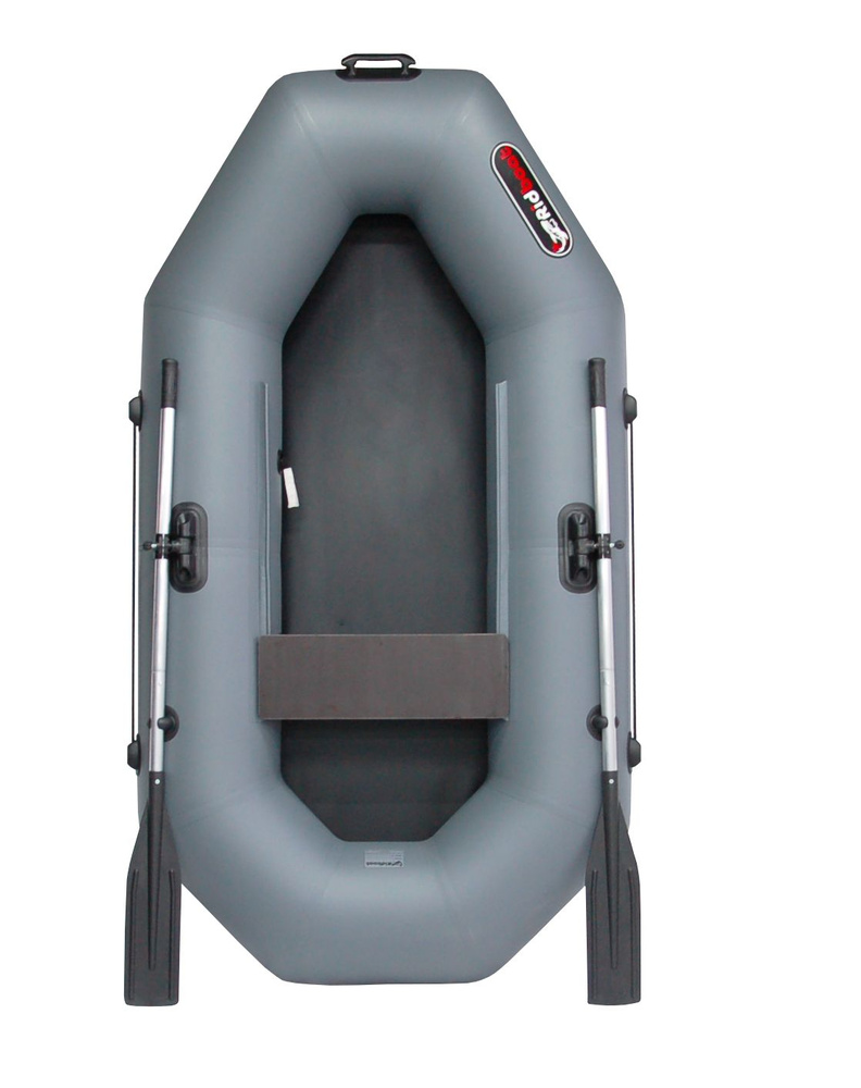 Лодка ПВХ Ridboat-220ТН, серая, 1-местная, диаметр борта 340мм, для ...