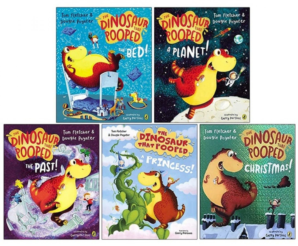 Dinosaur that Pooped Series 5 Books Collection Set - купить с доставкой ...